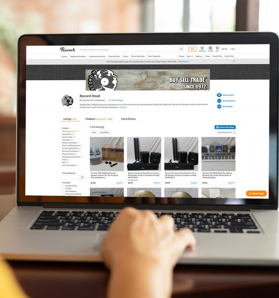 Shop Record Head Online | Record Head